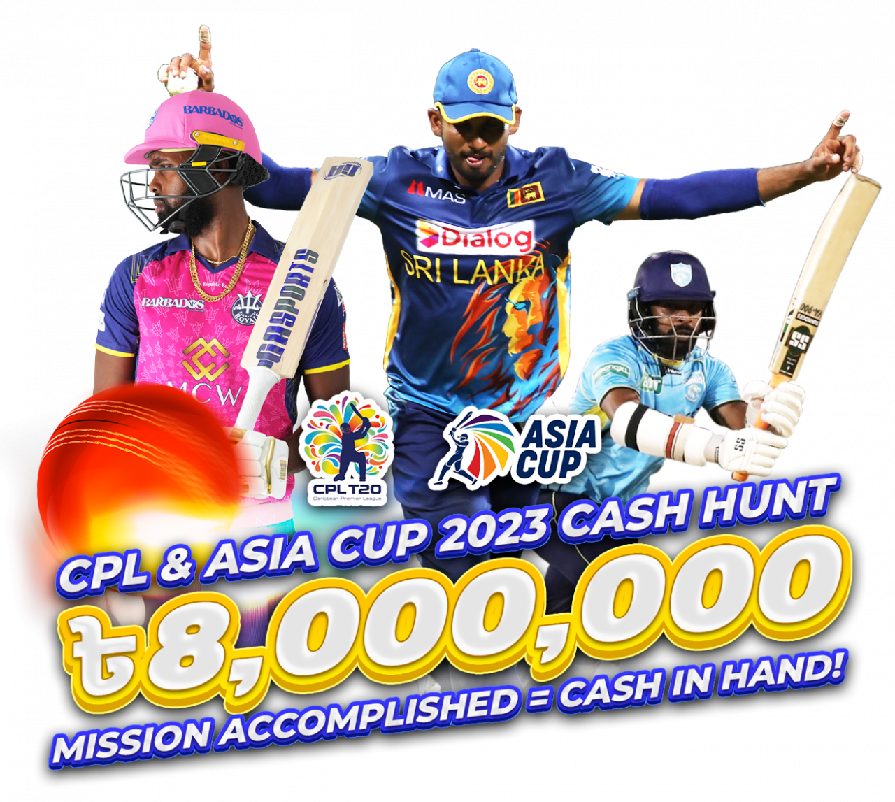 CPL Asia Cup Cash Hunt | MCW Promo
